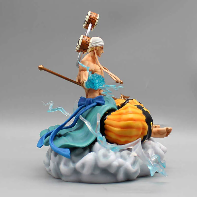 Anime Manga 23cm One Piece Figure Enel Anime Figure Sky Piea Enels ...