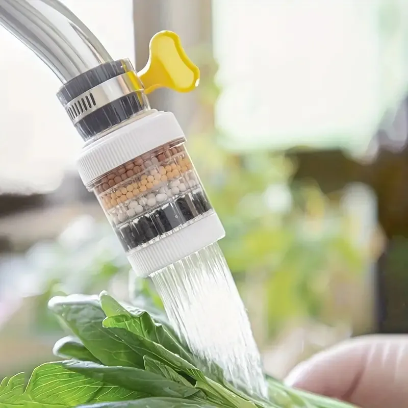 Detachable Faucet Filter, Universal Kitchen Splash-Proof Water Purifier ...