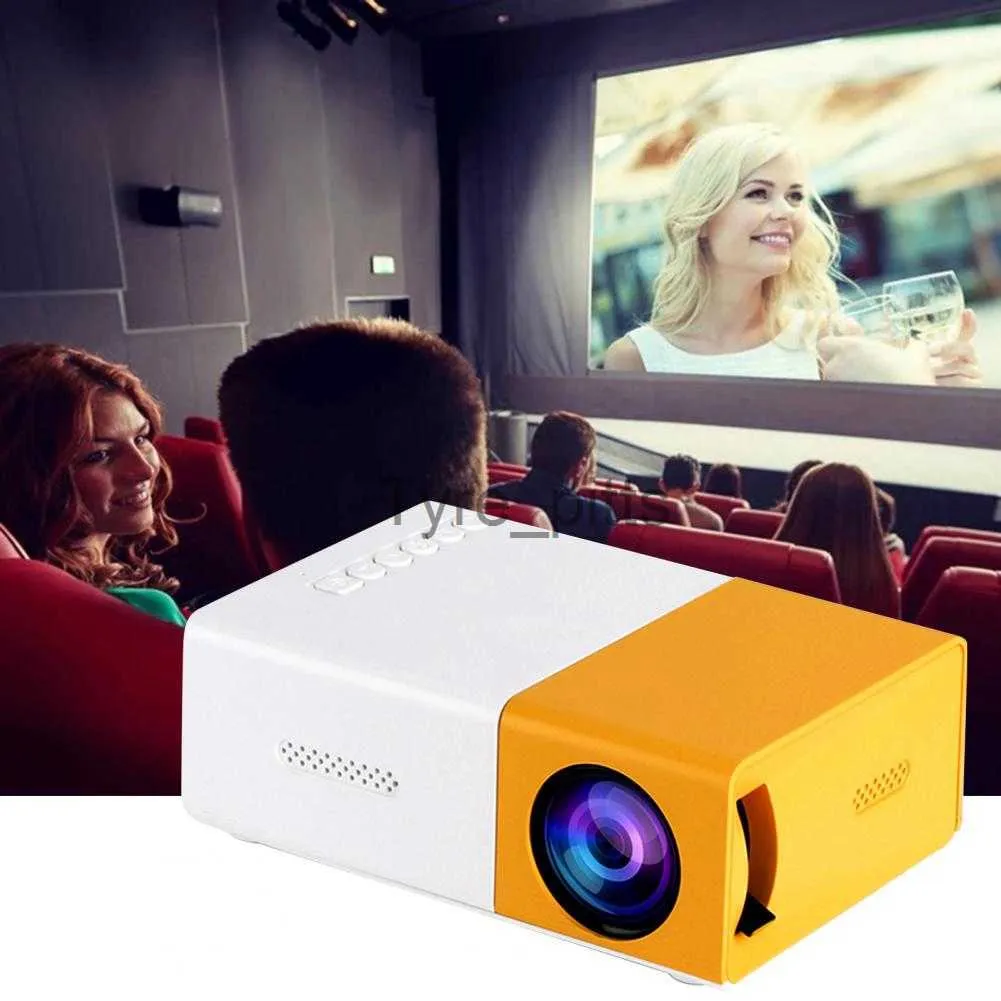 YG300 Pro LED Yaufey Mini Projector 480x272 Pixels, Supports 1080P HDMI ...