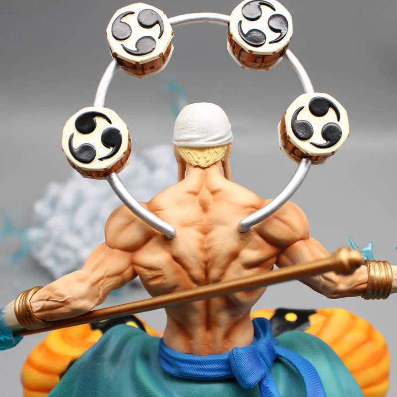 Anime Manga 23cm One Piece Figure Enel Anime Figure Sky Piea Enels ...