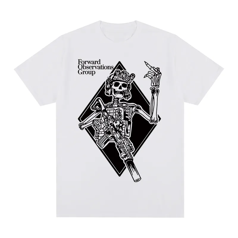 Forward Observations Group Skeleton GBRS Camiseta Vintage Cotton Men ...