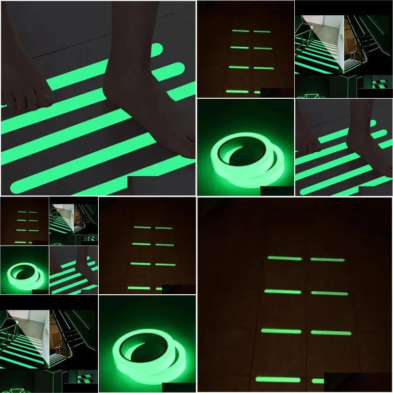 DHgate.com:Luminous Fluorescent Green Reflective Safety Tape Anti-Slip ...