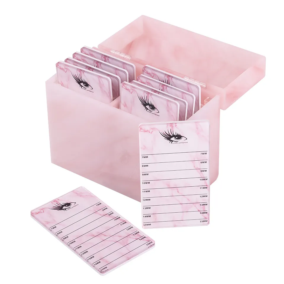 DHgate.com:5-10 Layer Clear Eyelash Storage Box Pallet Organizer for ...