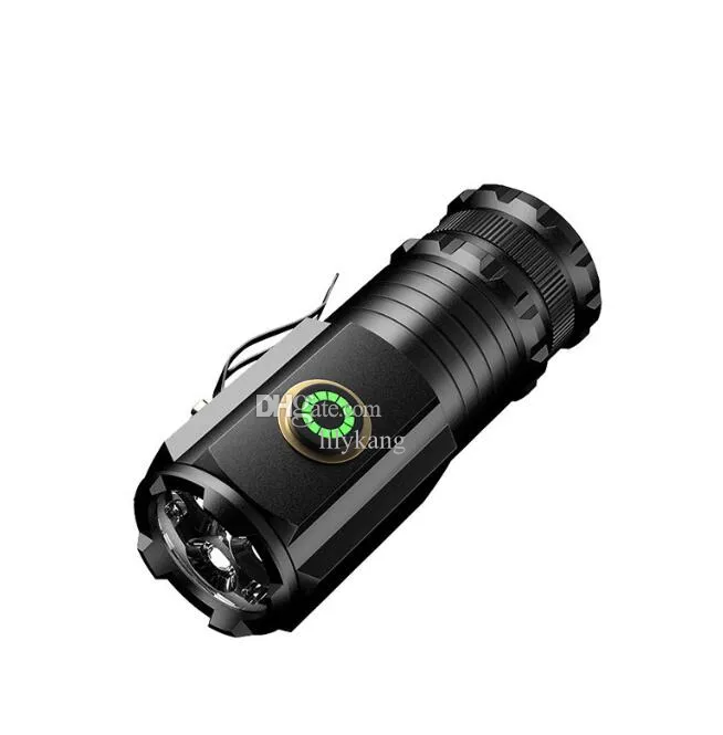 20245 Modos Mini Linterna, Antorcha Brillante Recargable USB, Luz De ...