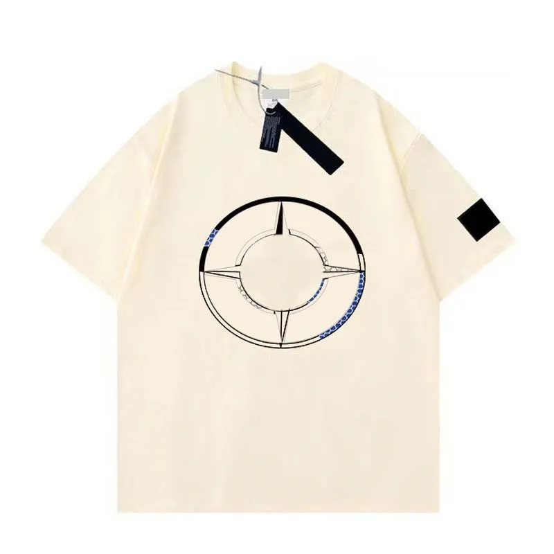 DHgate.com:Women's designer Compass Tshirts badge pattern tee men's ...