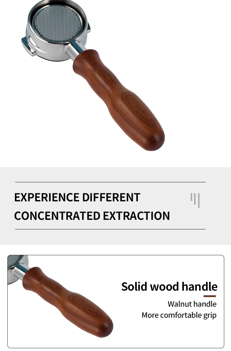 ESRESSO PARTS 58MM Double Eared Stainless Steel Nespresso Filter With ...