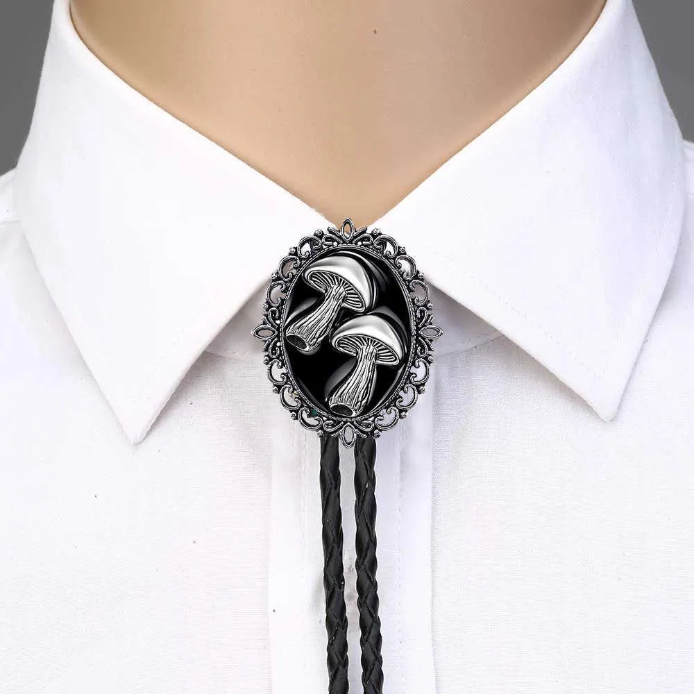 Personalized Mushroom Bolo Tie - Unique Western Fashion Jewelry, Custom ...