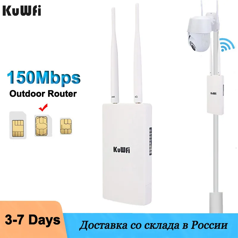 DHgate.com:4G LTE Outdoor Wi-Fi Router, KuWFi 150Mbps Weatherproof Wi ...