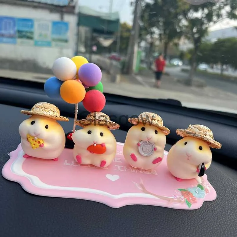 DHgate.com:Cute Hamster Car Pendant 2024 - Console Ornament & Interior ...