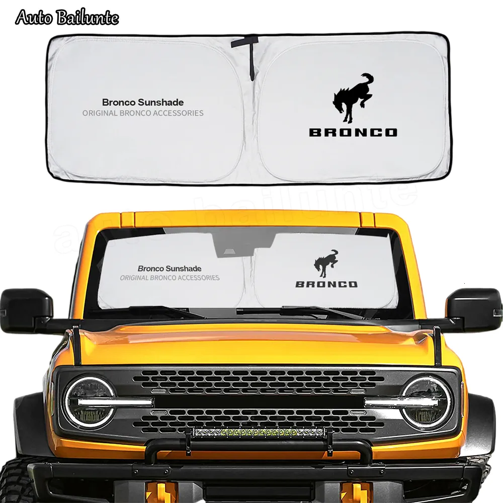Shade Car Windshield Sunshades Window Visor for Ford Bronco 2-Door ...
