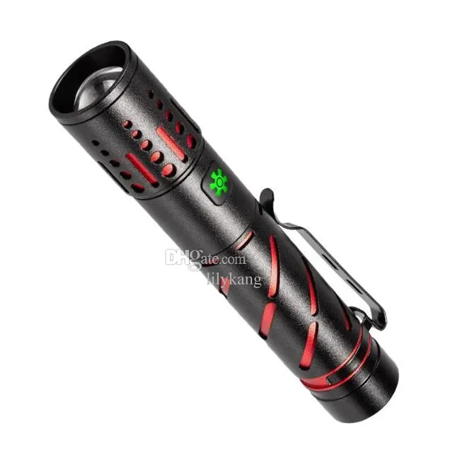 Ultra-Bright White Laser Flashlight - Long Range, Rechargeable LED ...