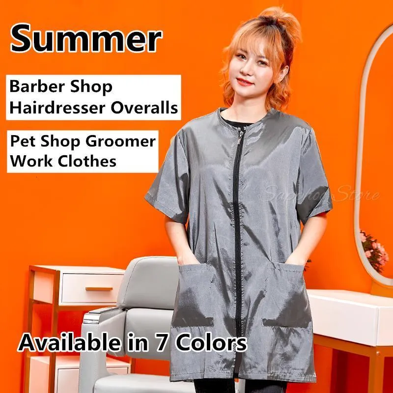 Waterproof Aprons: Professional Grooming Apron, Pet Stylist Workwear ...