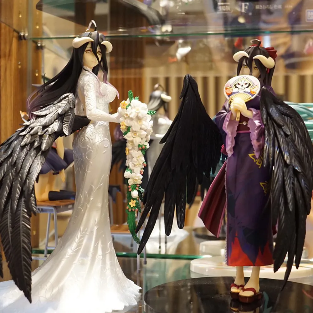 Anime Manga Hot Anime OVERLORD Action Figure Albedo Wedding Dress ...