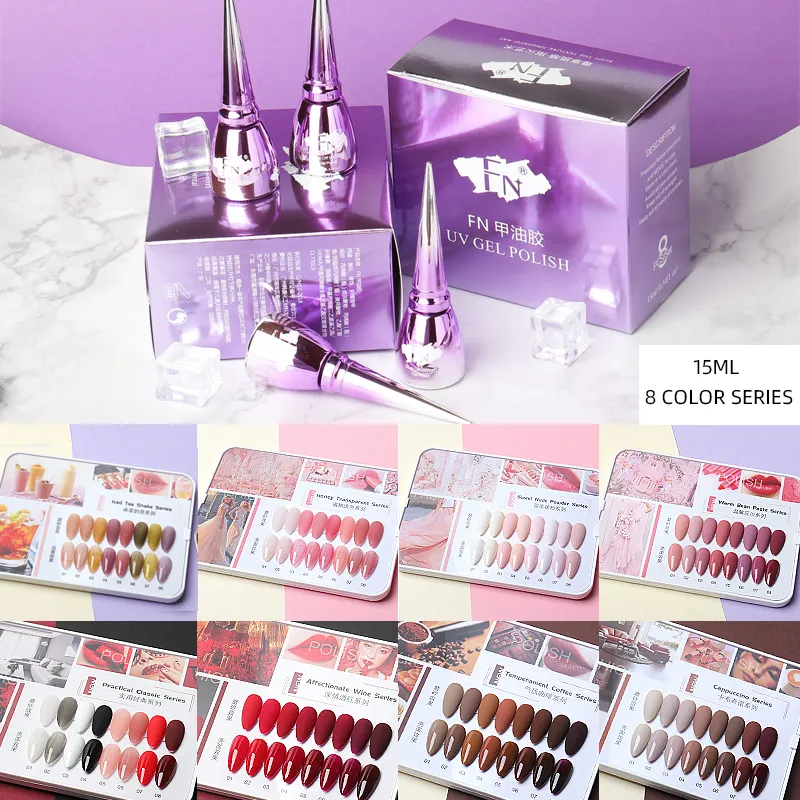 DHgate.com:Professional 112 Color Gel Nail Polish Set - 15ml UV Soak ...