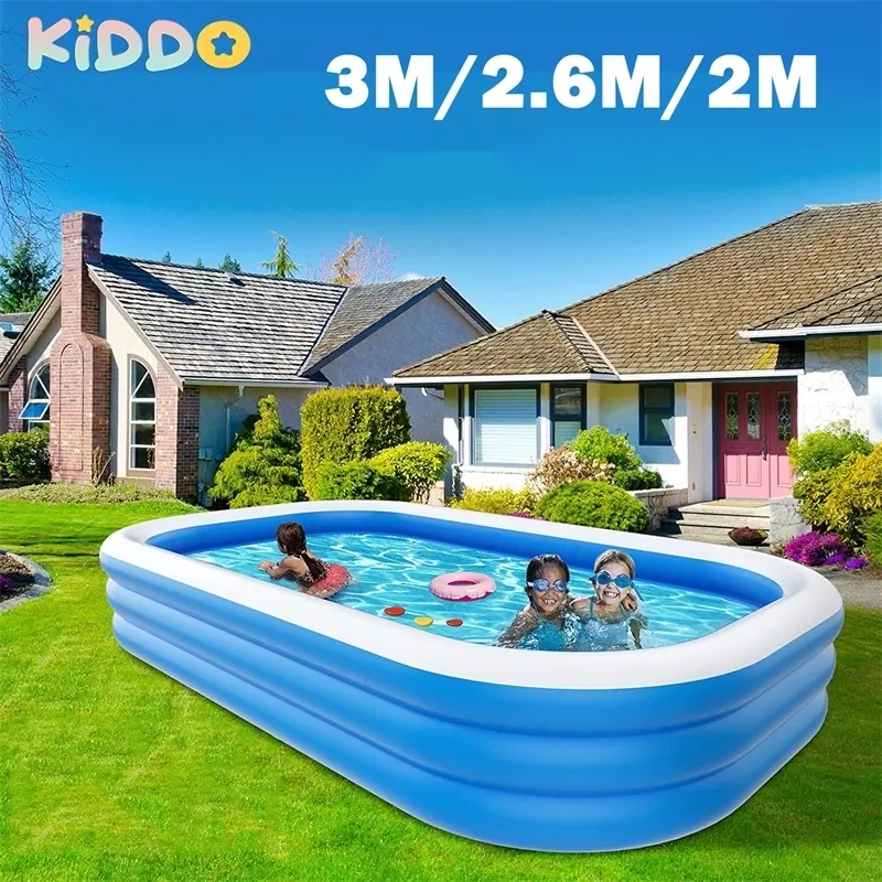 DHgate.com:3M Family-Sized Fun: Inflatable Outdoor Cottage Bathtub Pool ...