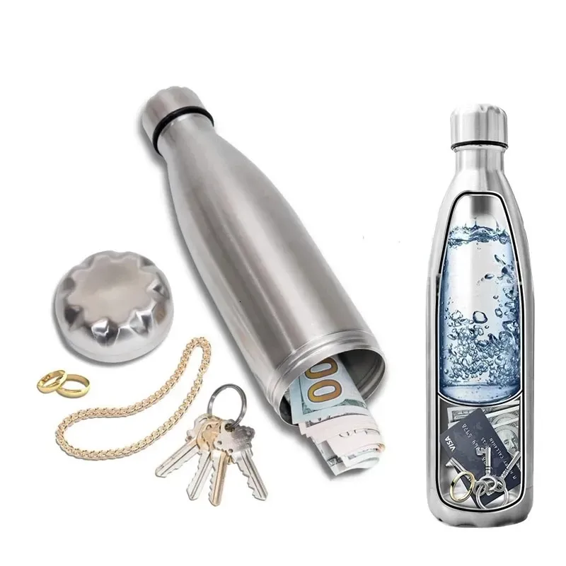 Water Bottle With Hidden Compartment 750ml Diversion Safe For Pills ...