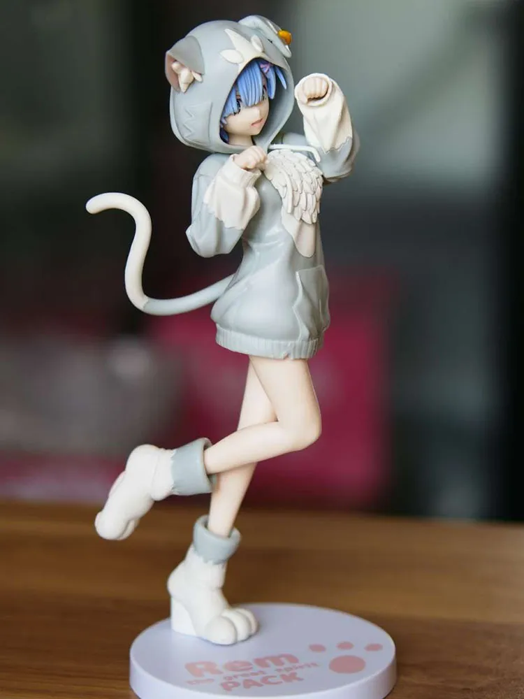 Re:ZERO Starting Life In Another World Anime Figure Set Rem, Ram ...