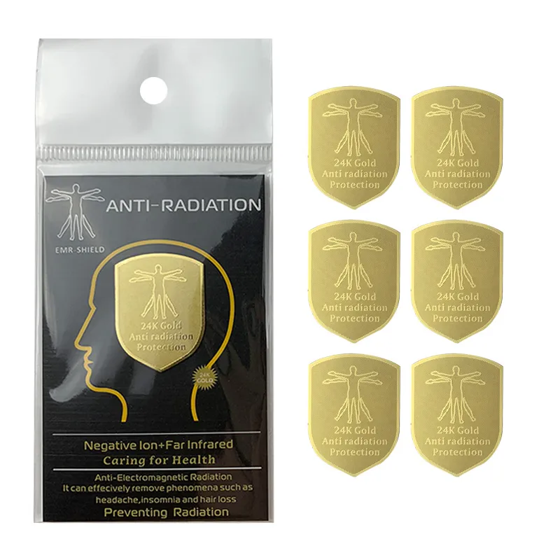 DHgate.com:24k Gold Anti-Radiation EMF Protection Sticker - 10x ...