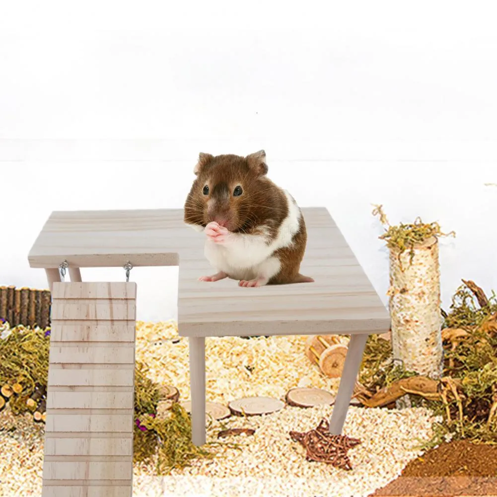 DHgate.com:Natural Wood Hamster Climbing Tower with DIY Installation ...