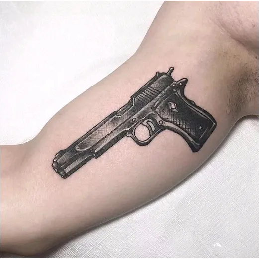 Colt Peacemaker Tattoo