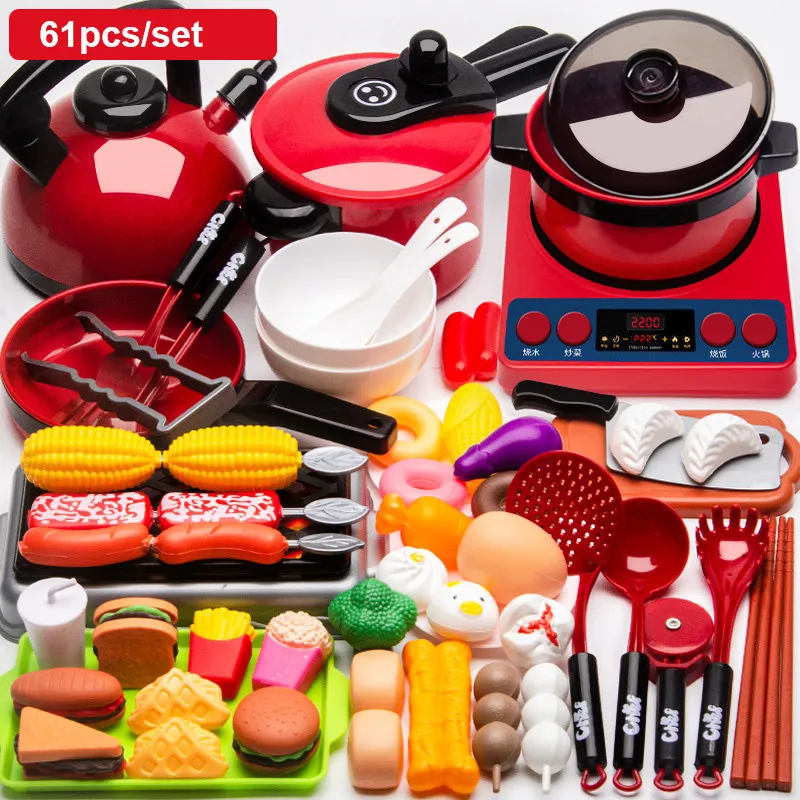 DHgate.com:Vivid Red Kitchen Playset, Kids Fruit Food Toys & Pretend ...