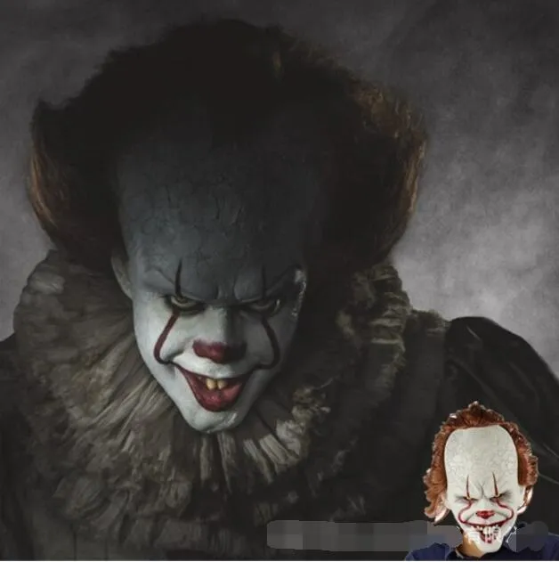 Party Masks Stephen Kings It Pennywise Horror Clown Latex Mask ...