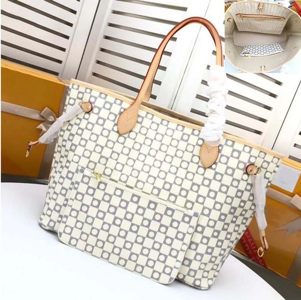 Luxury Designer Tote Bag Set Out With Wallet GM MM PM, Genuine Leather ...
