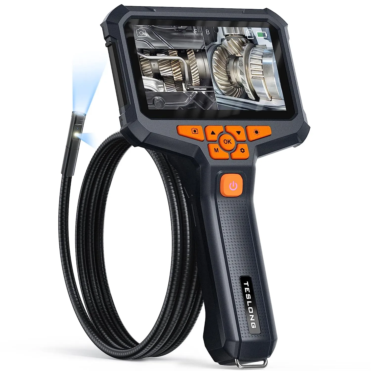 DHgate.com:Dual Lens Endoscope Inspection Camera with Adjustable LED ...