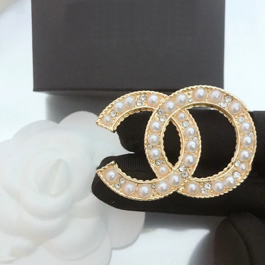 Designer C Letter Art Deco Diamond Brooch 20 Elegant Styles For Womens ...