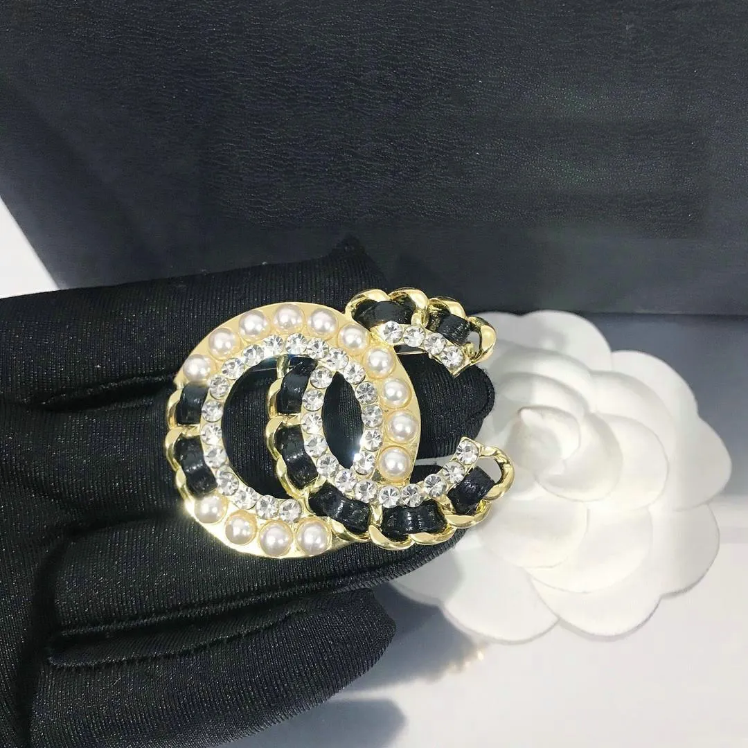 Designer C Letter Art Deco Diamond Brooch 20 Elegant Styles For Womens ...