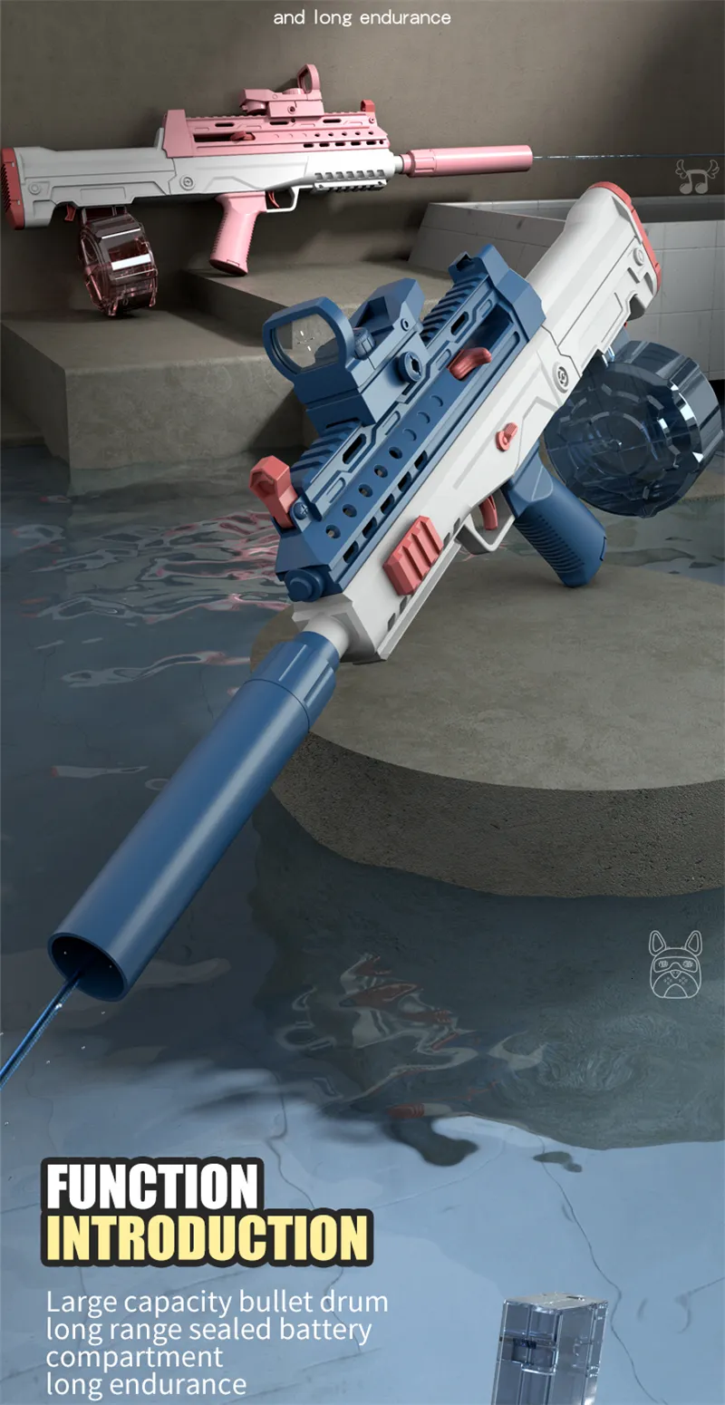 Gun Toys QBZ95 Water Gun Electric M416 Pistol Shooting Toy Full ...