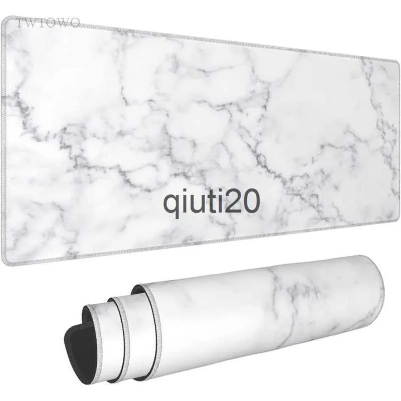 DHgate.com:White Marble Mouse Pad with Wrist Rest, XXL Computer ...