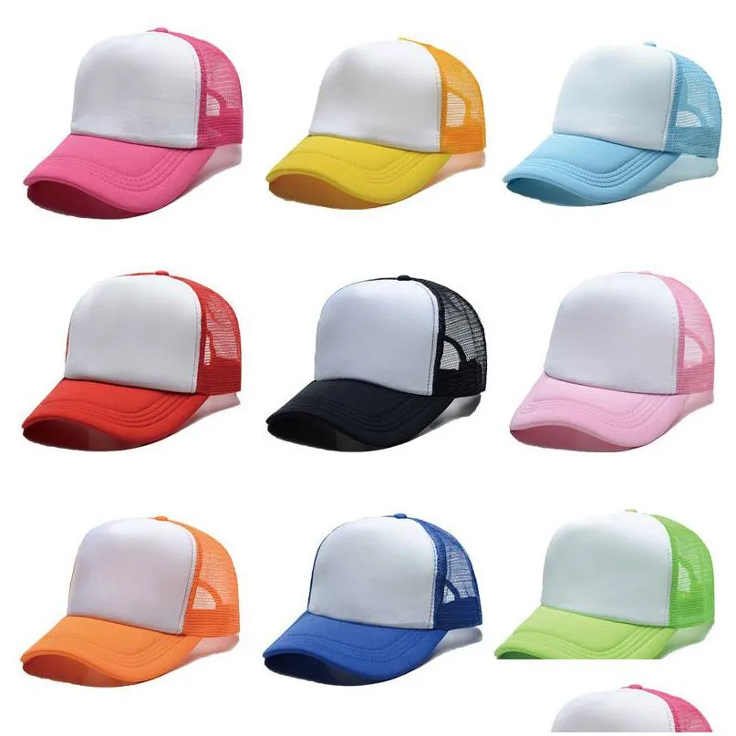 Sublimation Blank Mesh Cap For DIY Printing, Adjustable Breathable ...