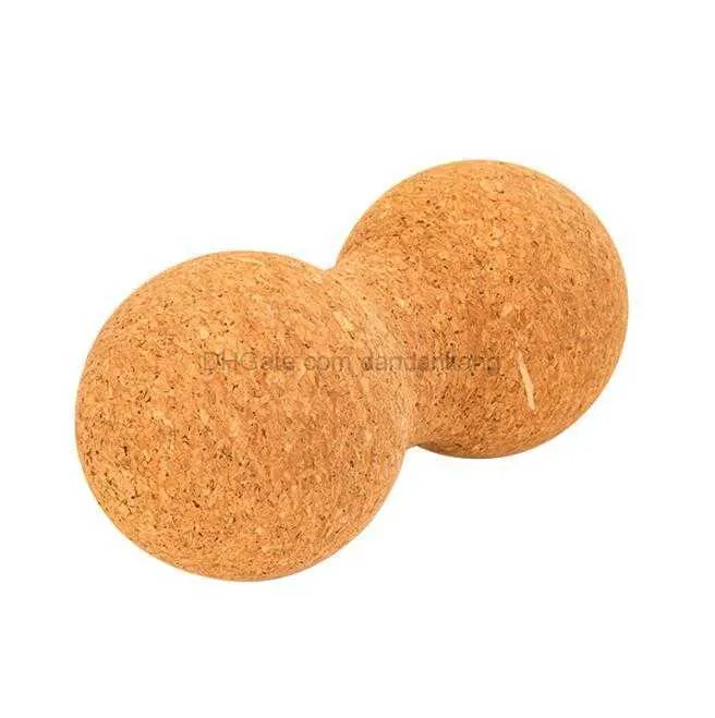DHgate.com:Yoga Balls Cork Massage Ball Fascia Peanut Roller Acupoint ...