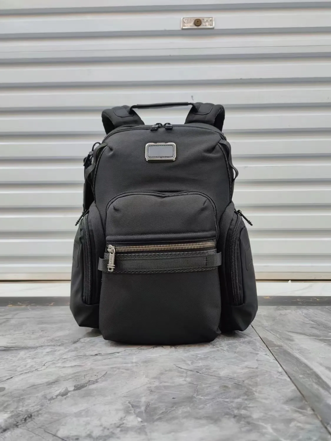 Luxury Men's Alpha Bravo Tumi Backpack Sale With Logistics Flap And Lid ...