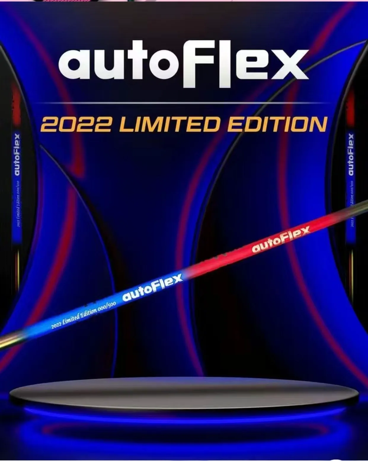 Autoflex SF505 Series Golf Driver Shaft - Graphite, Pink/Blue, Various ...