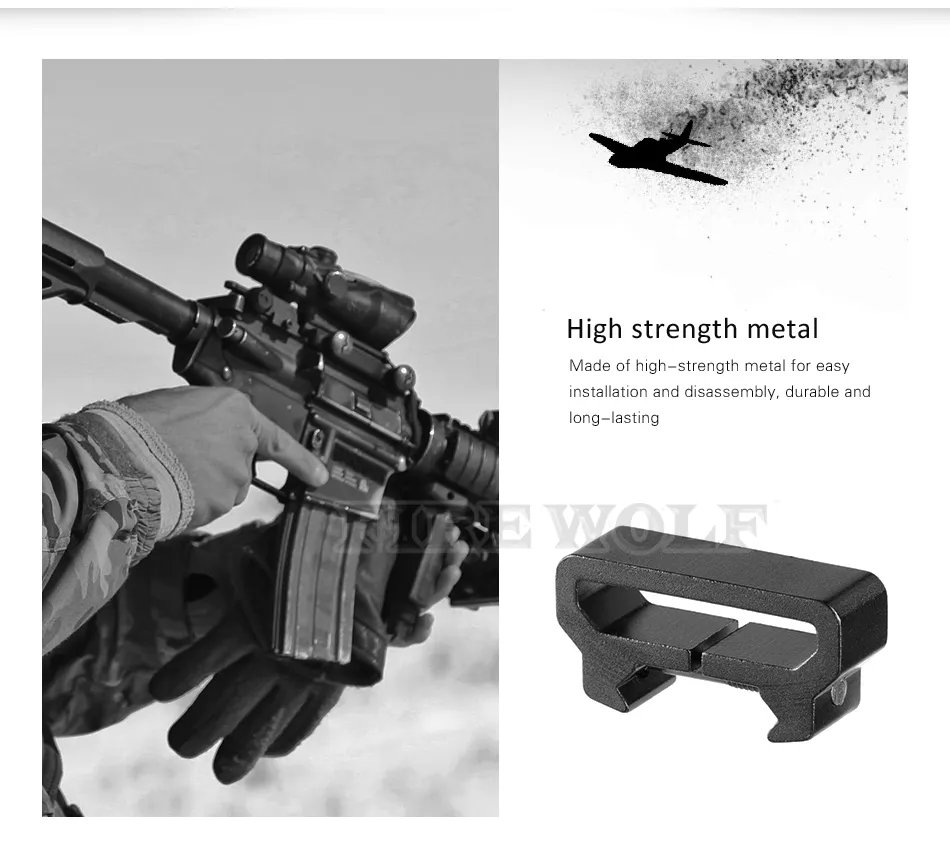 Picatinny Rail Accessories Rifle Sling Strap Tactical Sling Mount Scope ...