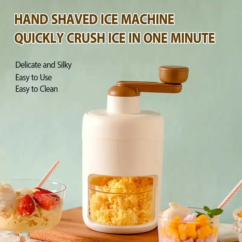 DHgate.com:Hand-crank Ice Shaver - Mini Household Manual Ice Crusher ...