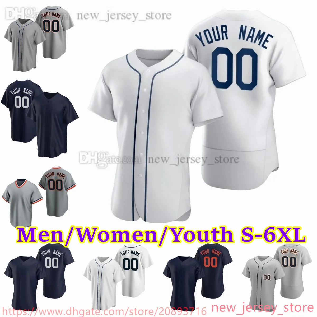 DHgate.com:Custom NCAA Baseball Jersey, Stitched Jerseys, S-6XL, Miguel ...