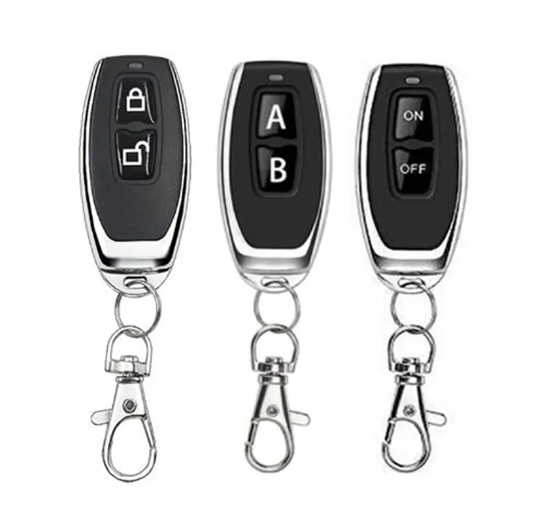 433MHz RF Remote Control - Universal Garage Door Opener, Smart Home ...