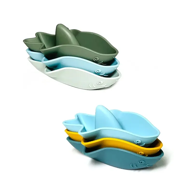 DHgate.com:Silicone Shark Boat Teether Bath Toy for Babies and Toddlers ...