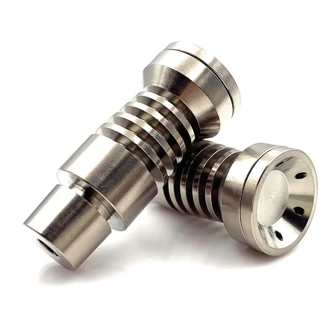 DHgate.com:Titanium Nail - Domeless 14mm 18mm Joint Dual-Use Wax Oil ...