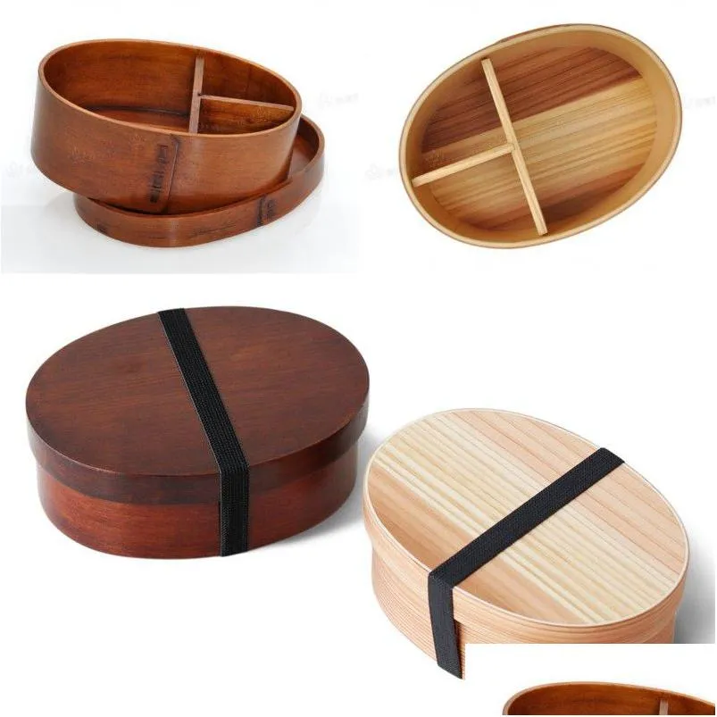 DHgate.com:Japanese Wooden Bento Box: Eco-Friendly & Stylish Single ...
