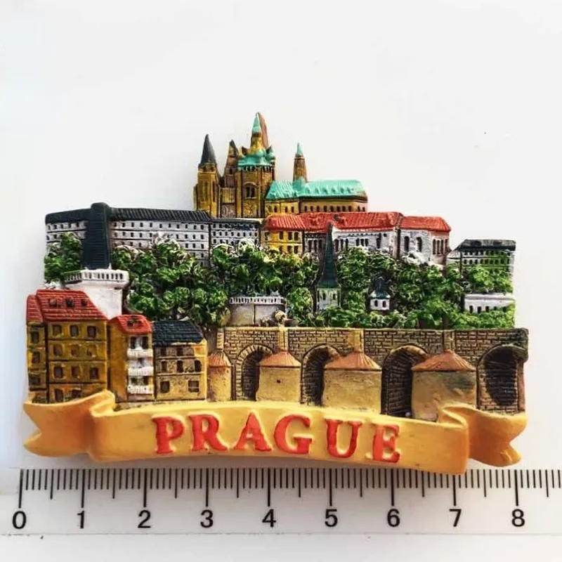 DHgate.com:Prague Fridge Magnets for Tourists | Unique Czech Republic Souvenirs 2024:Home & Garden