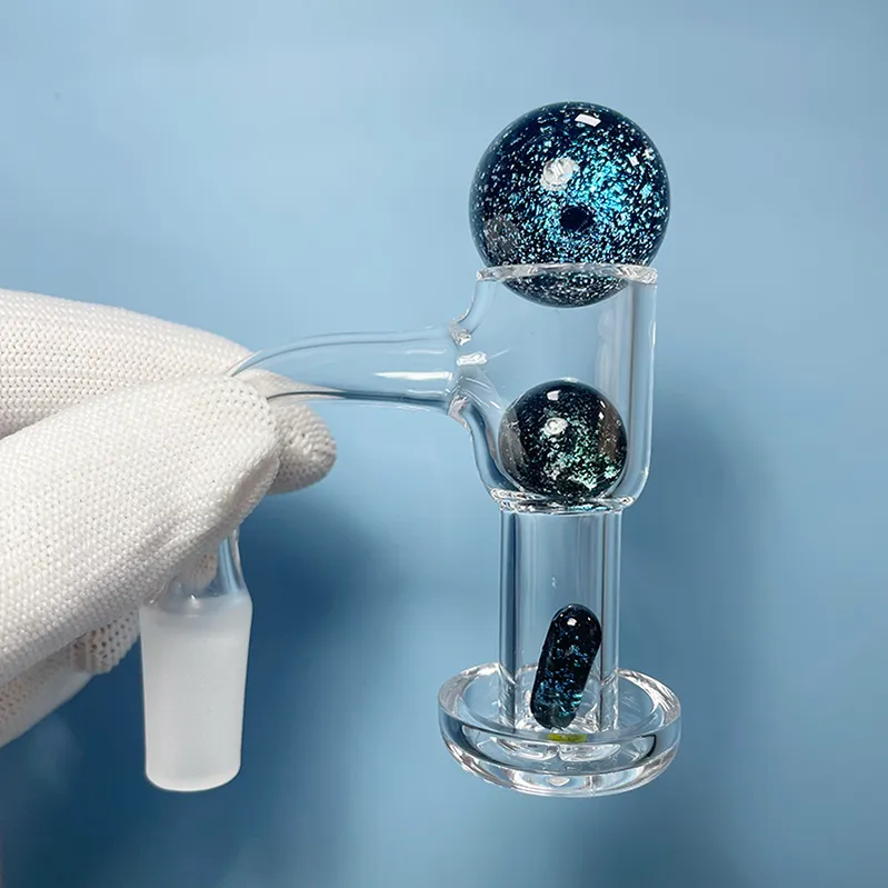 10mm 14mm Quartz Terp Slurper Banger With Spinning Marble Beads Full ...