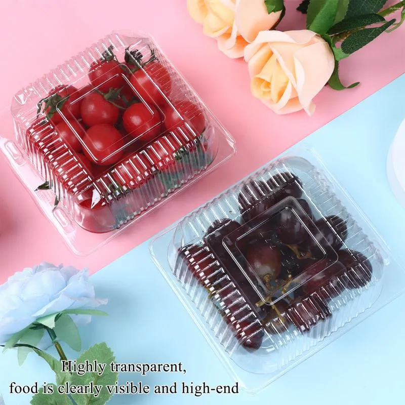 DHgate.com:100PCS Acrylic Disposable Food Storage Containers with ...