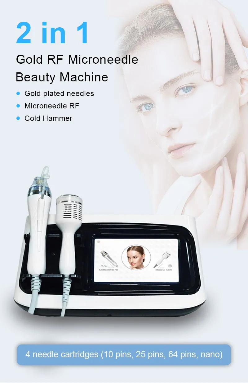 Advanced RF Microneedling Machine For Skin Uoma Beauty And Face Lifting ...