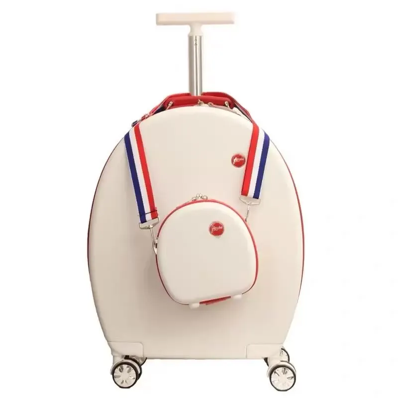 DHgate.com:20" Round Carry-on Luggage Set with Handbag, Lightweight ...