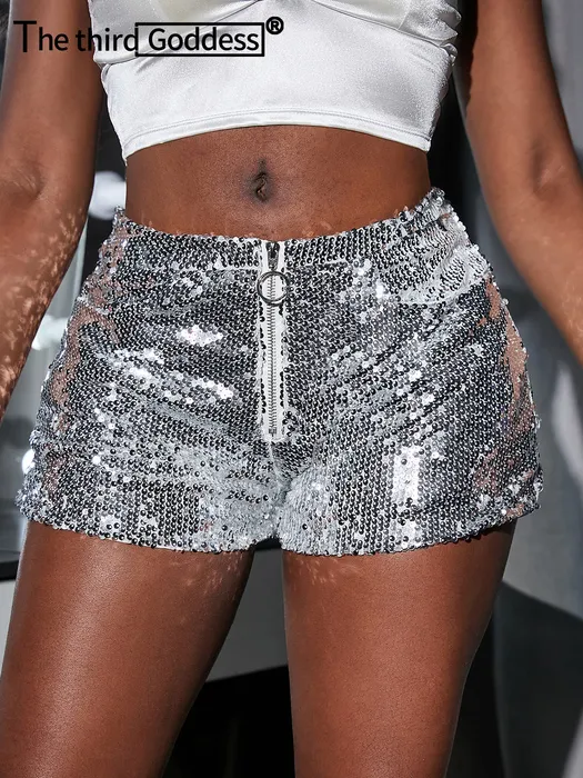 DHgate.com:Womens Sequin Shorts: Sparkly Rave, Club & Summer Fashion ...