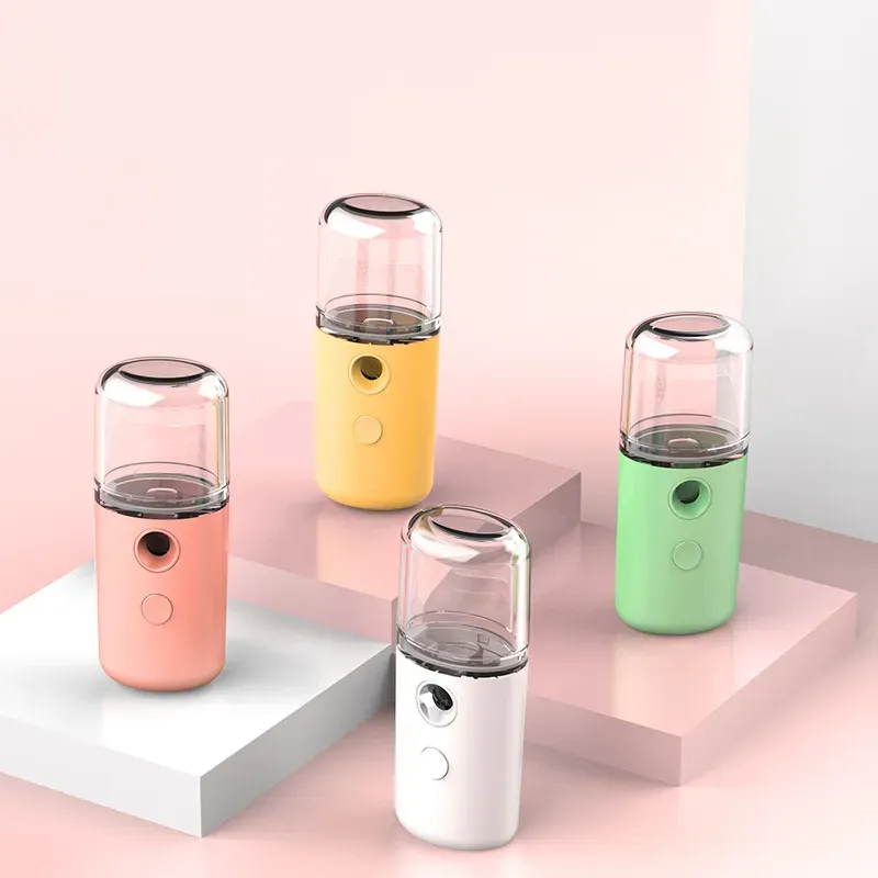 Mini Nano Facial Mister - Portable USB Humidifier & Alcohol Sprayer for ...